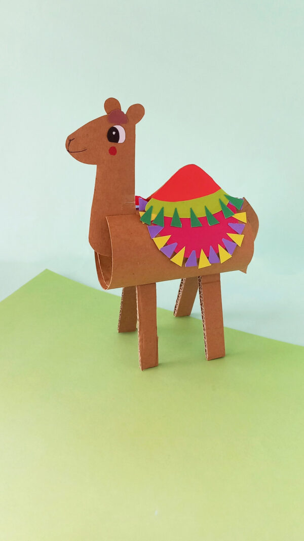 Camel Craft for Parsha Learning - Jewish Moms & Crafters