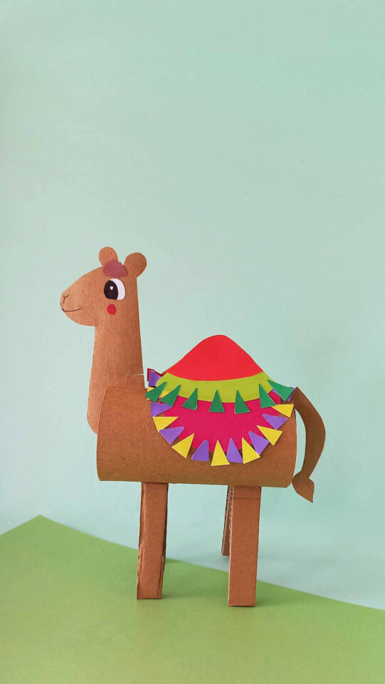 Camel Craft for Parsha Learning - Jewish Moms & Crafters