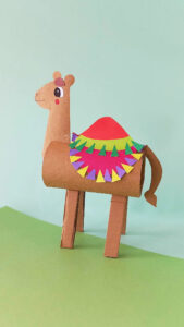 Camel Craft for Parsha Learning - Jewish Moms & Crafters