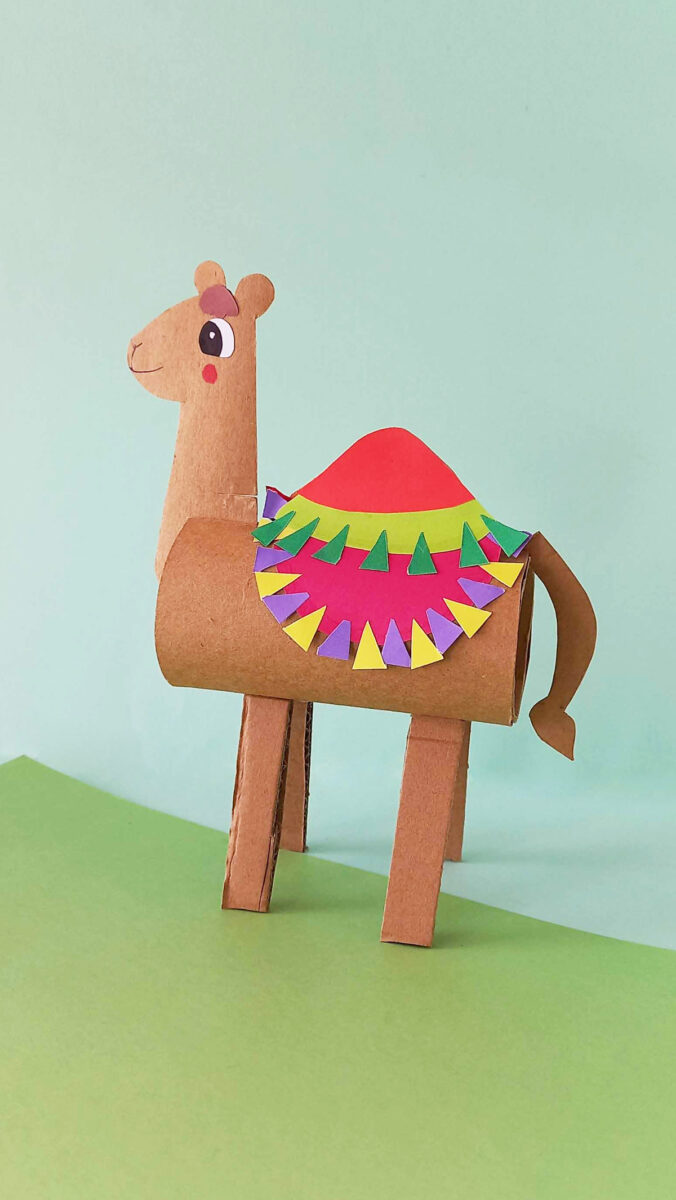 Camel Craft for Parsha Learning - Jewish Moms & Crafters