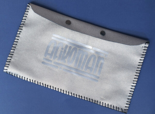 DIY Afikoman Bag from Faux Leather + FREE SVG - Jewish Moms & Crafters