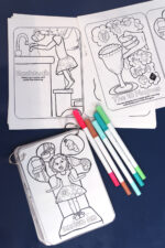 Printable Haggadah Coloring Book - Jewish Moms & Crafters