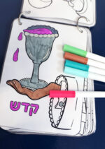 Printable Haggadah Coloring Book - Jewish Moms & Crafters