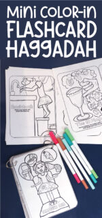 Printable Haggadah Coloring Book - Jewish Moms & Crafters