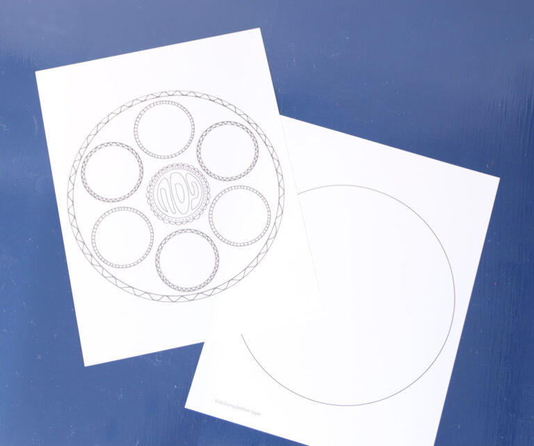 Seder Plate Templates Jewish Moms And Crafters