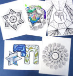 Yom Ha'atzma'ut Coloring Pages - Jewish Moms & Crafters