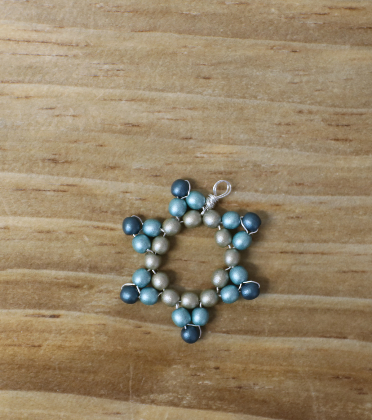 Star Of David Pendant Beading Tutorial - Jewish Moms & Crafters