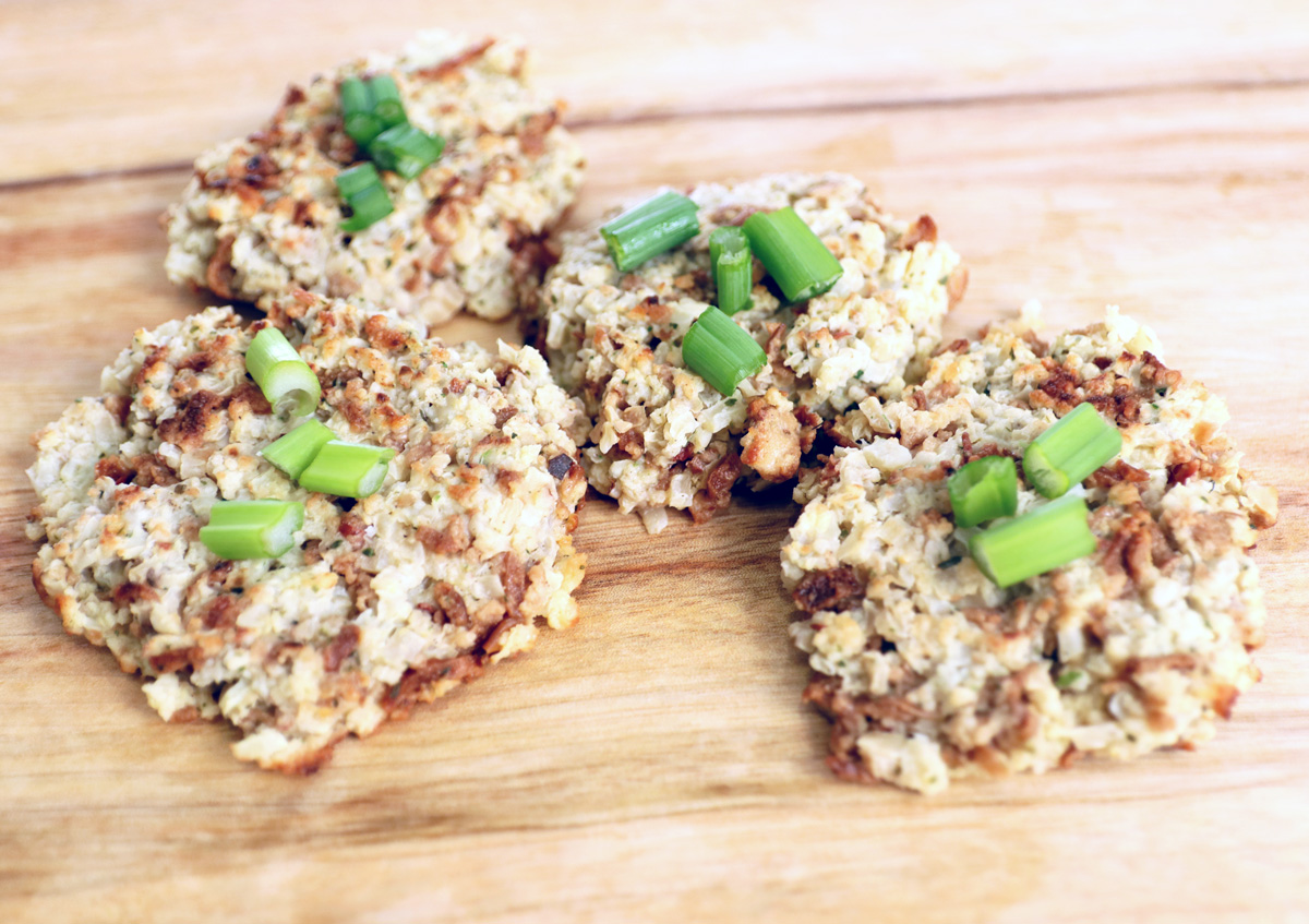 Cauliflower Rice Patties - Jewish Moms & Crafters