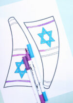 Shofar Craft Templates - Jewish Moms & Crafters
