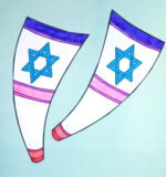 Shofar Craft Templates - Jewish Moms & Crafters