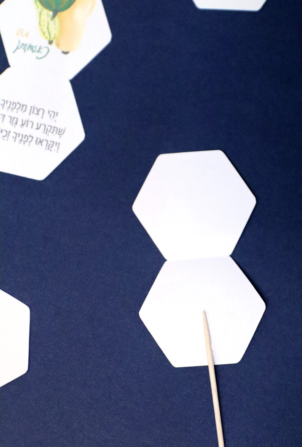 Printable Simanim Party Picks - Jewish Moms & Crafters