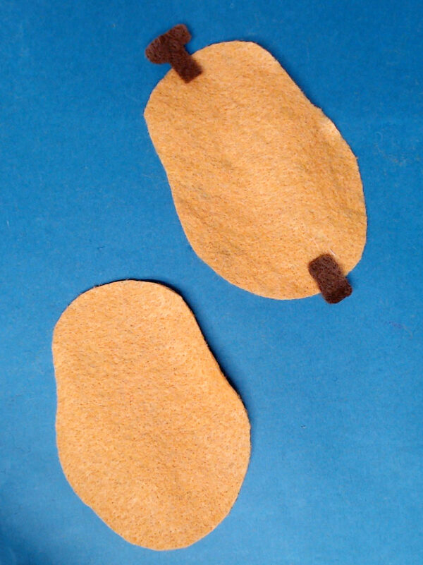 Felt Lulav and Etrog Templates - Jewish Moms & Crafters