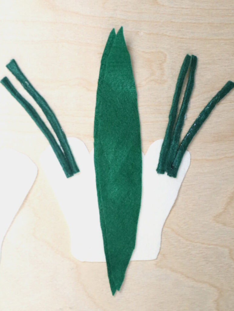 Felt Lulav and Etrog Templates - Jewish Moms & Crafters