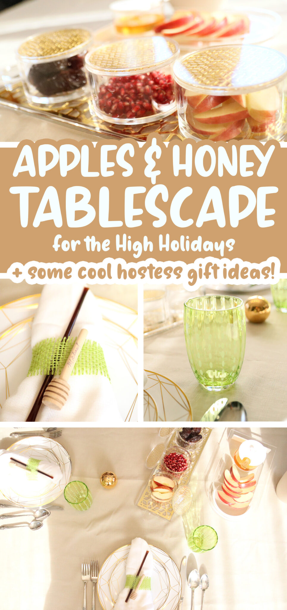 Rosh Hashanah Tablescape - Decor & Gift Ideas! - Jewish Moms & Crafters
