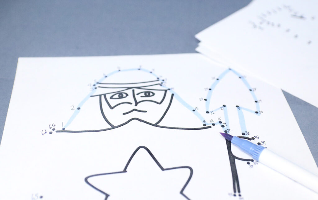 Hanukkah Dot to Dot Printable Worksheets for Kids - Jewish Moms & Crafters