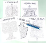 Hanukkah Mazes with a Free Printable! - Jewish Moms & Crafters