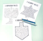 Hanukkah Mazes with a Free Printable! - Jewish Moms & Crafters