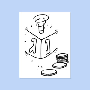 Hanukkah Dot to Dot Printable Worksheets for Kids - Jewish Moms & Crafters