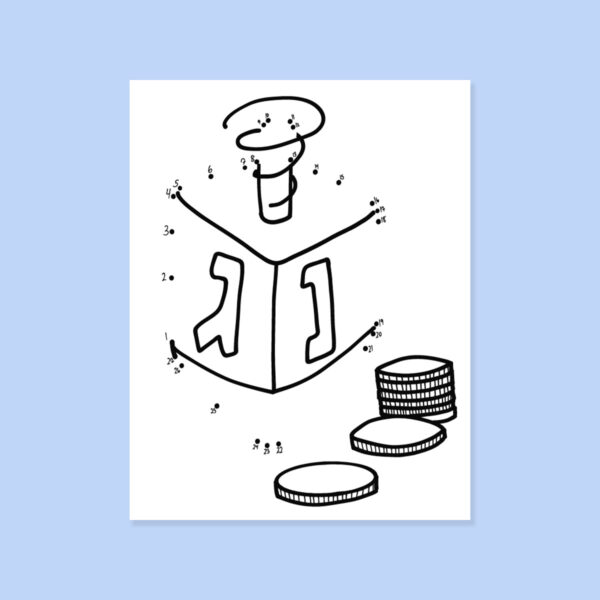 Hanukkah Dot to Dot Printable Worksheets for Kids - Jewish Moms & Crafters