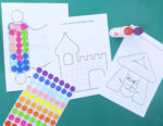 Preschool Megillah Activity - Do a Dot Art - Jewish Moms & Crafters