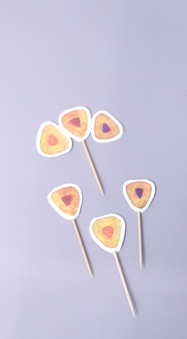 Free Printable Purim Party Picks - Jewish Moms & Crafters