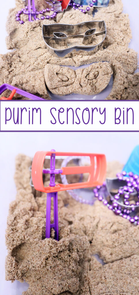 Purim Sensory Bin - Toddler & Preschool Activity! - Jewish Moms & Crafters