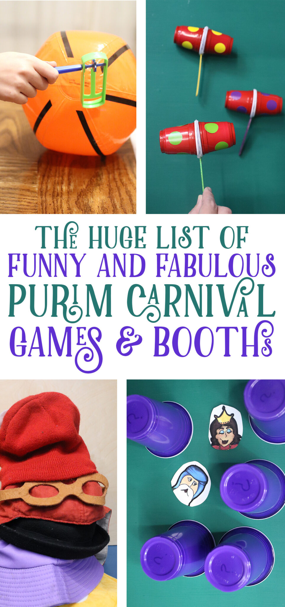Purim Carnival Booth Ideas - Jewish Moms & Crafters