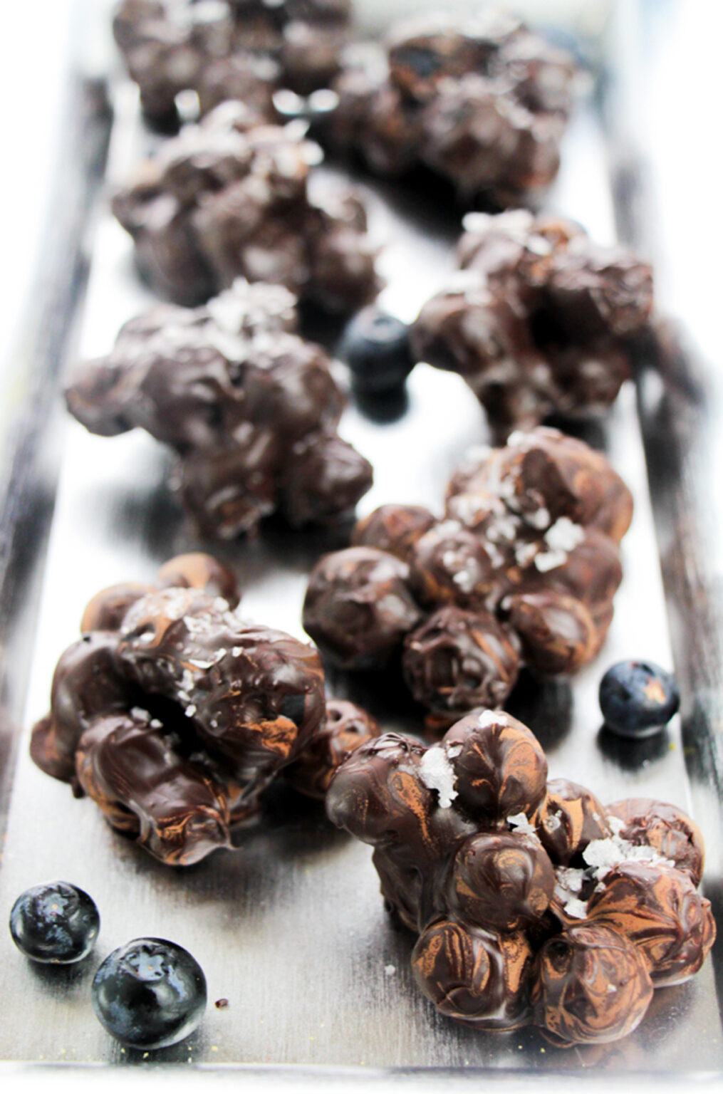 Dark Chocolate Blueberry Clusters Recipe