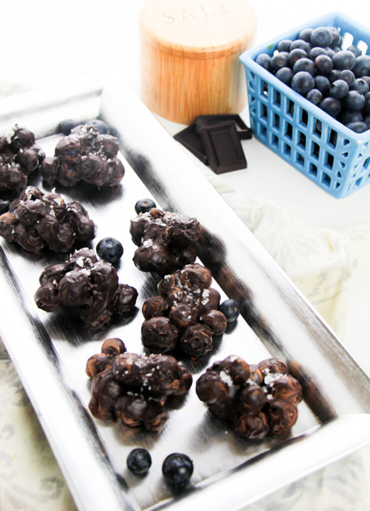 Dark Chocolate Blueberry Clusters Recipe