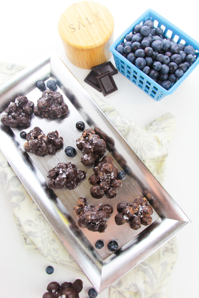 Dark Chocolate Blueberry Clusters Recipe
