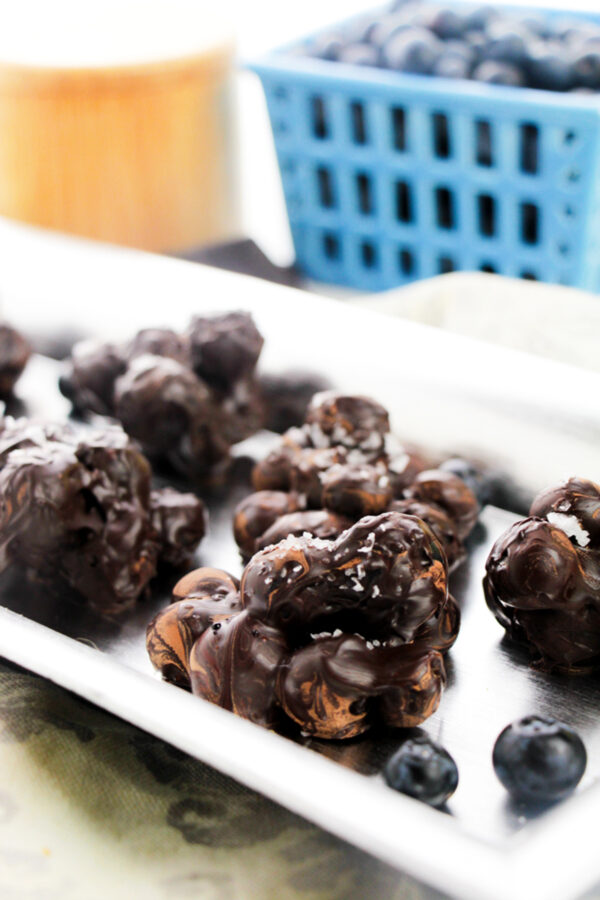 Dark Chocolate Blueberry Clusters Recipe