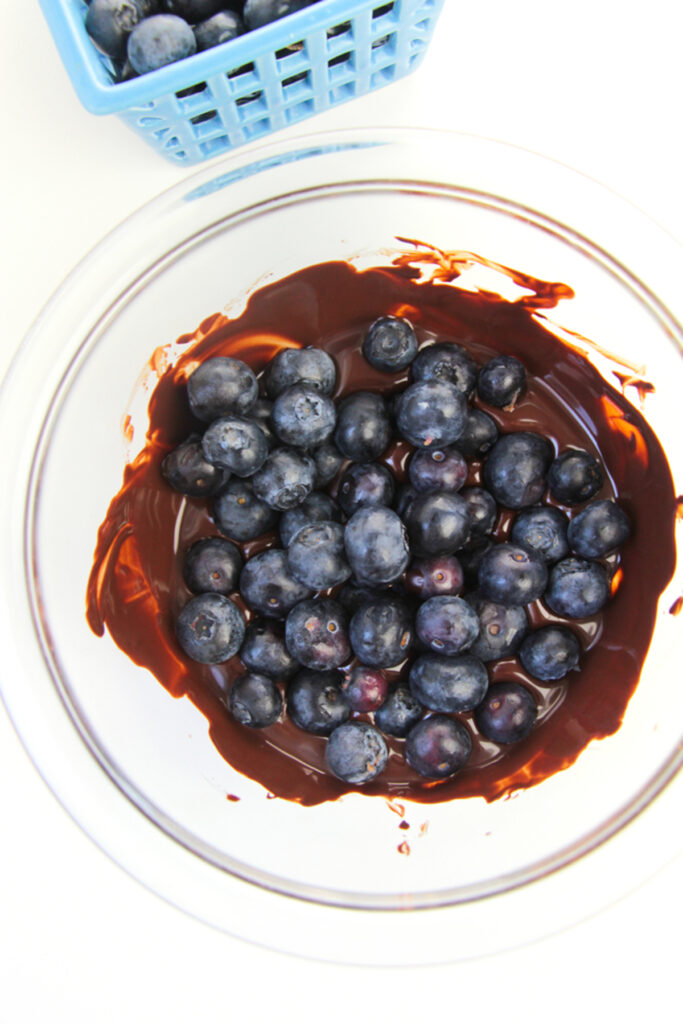Dark Chocolate Blueberry Clusters Recipe