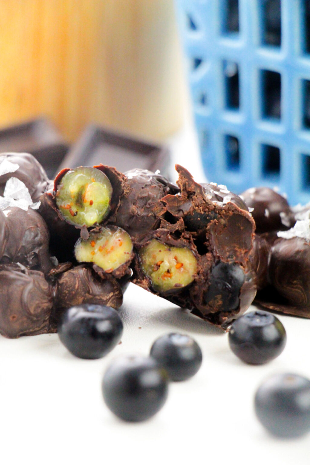 Dark Chocolate Blueberry Clusters Recipe