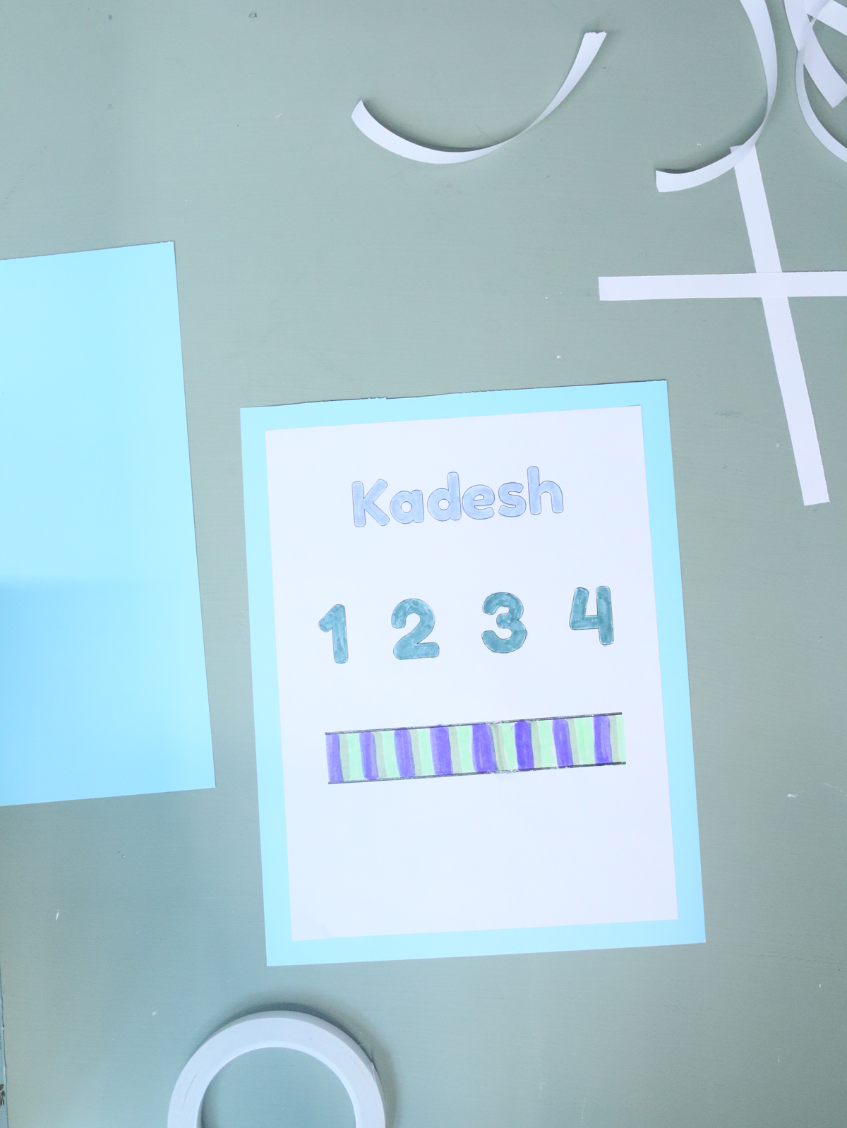 Kids' Interactive Haggadah Craft Template - Jewish Moms & Crafters