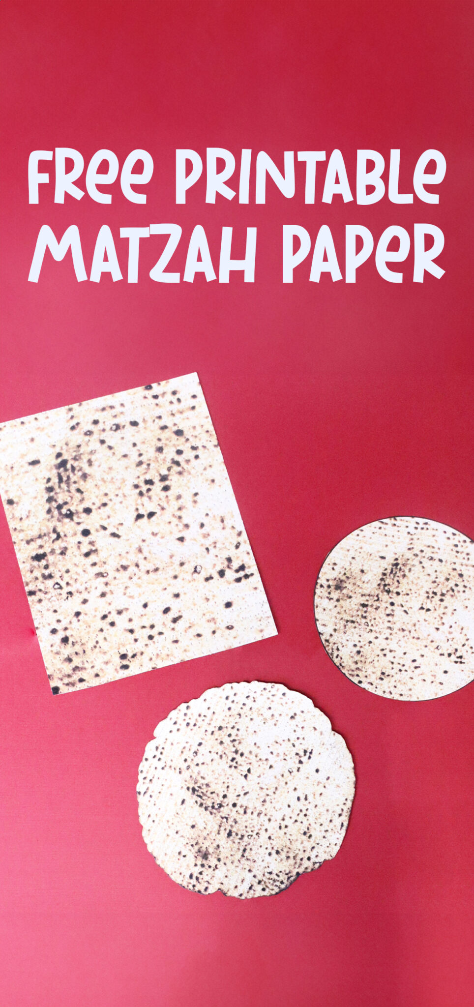 Matzah Print Paper - Free Printables! - Jewish Moms & Crafters