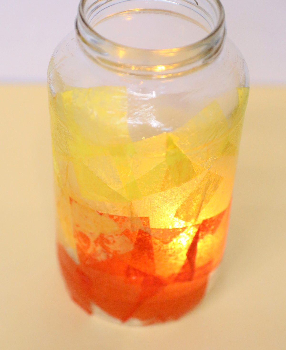 Lag BaOmer Craft "Bonfire in a jar" Lantern! - Jewish Moms & Crafters