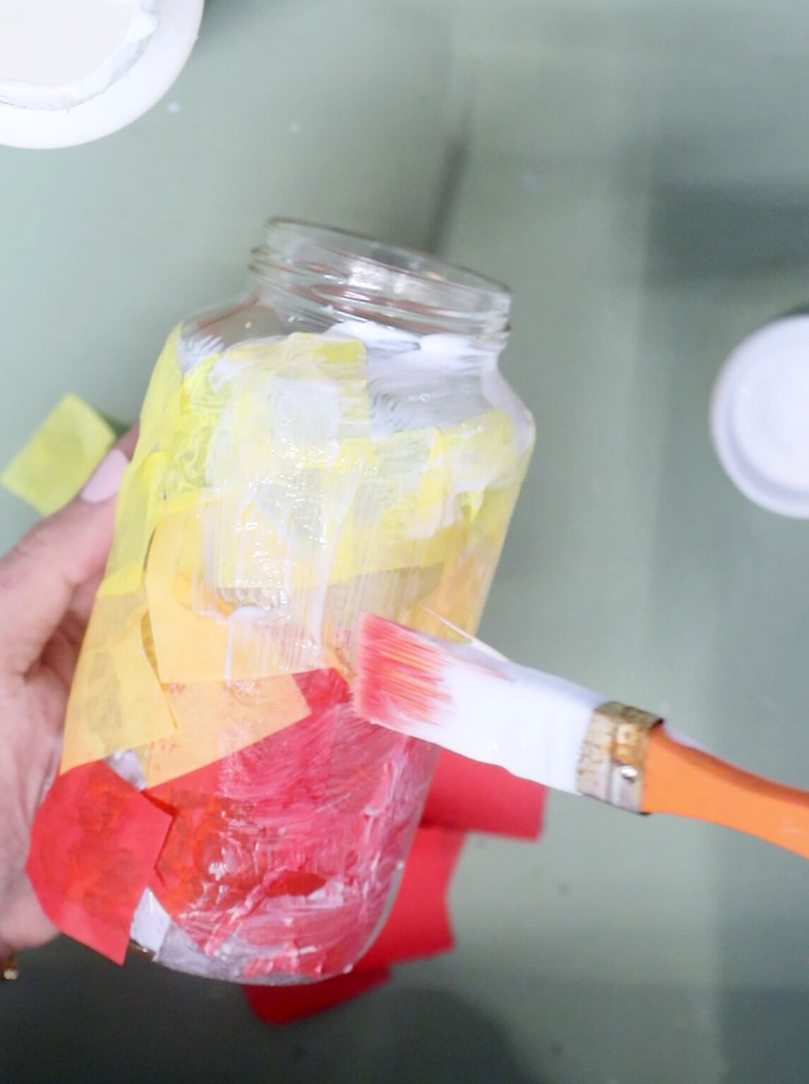 Lag BaOmer Craft "Bonfire in a jar" Lantern! - Jewish Moms & Crafters