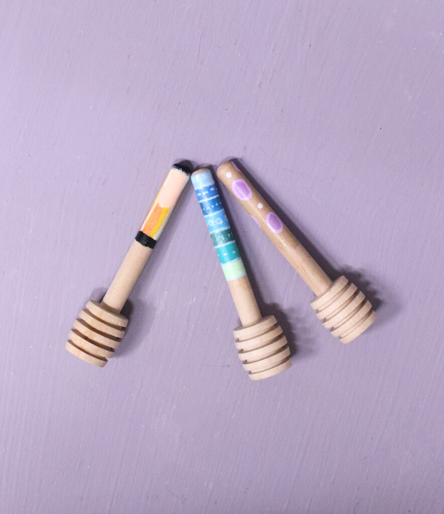 Color Your Own Honey Wand Craft - Jewish Moms & Crafters