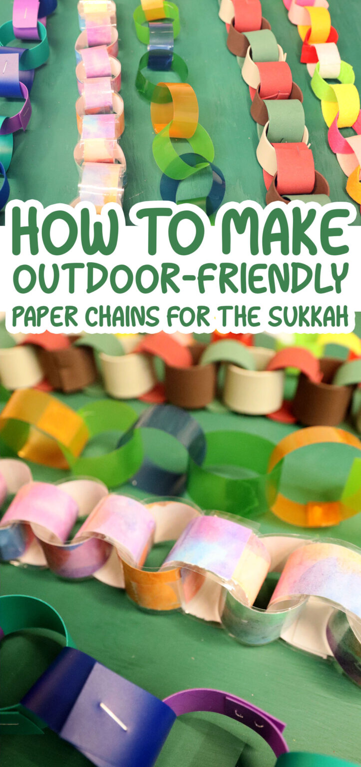 Sukkot Paper Chains - 5 Ideas for Waterproof Decorations - Jewish Moms ...