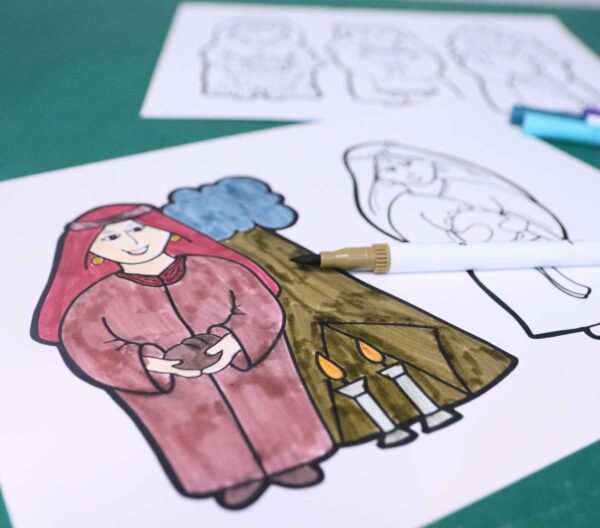 Neviot Puppets - The 7 Prophetesses Craft for Kids