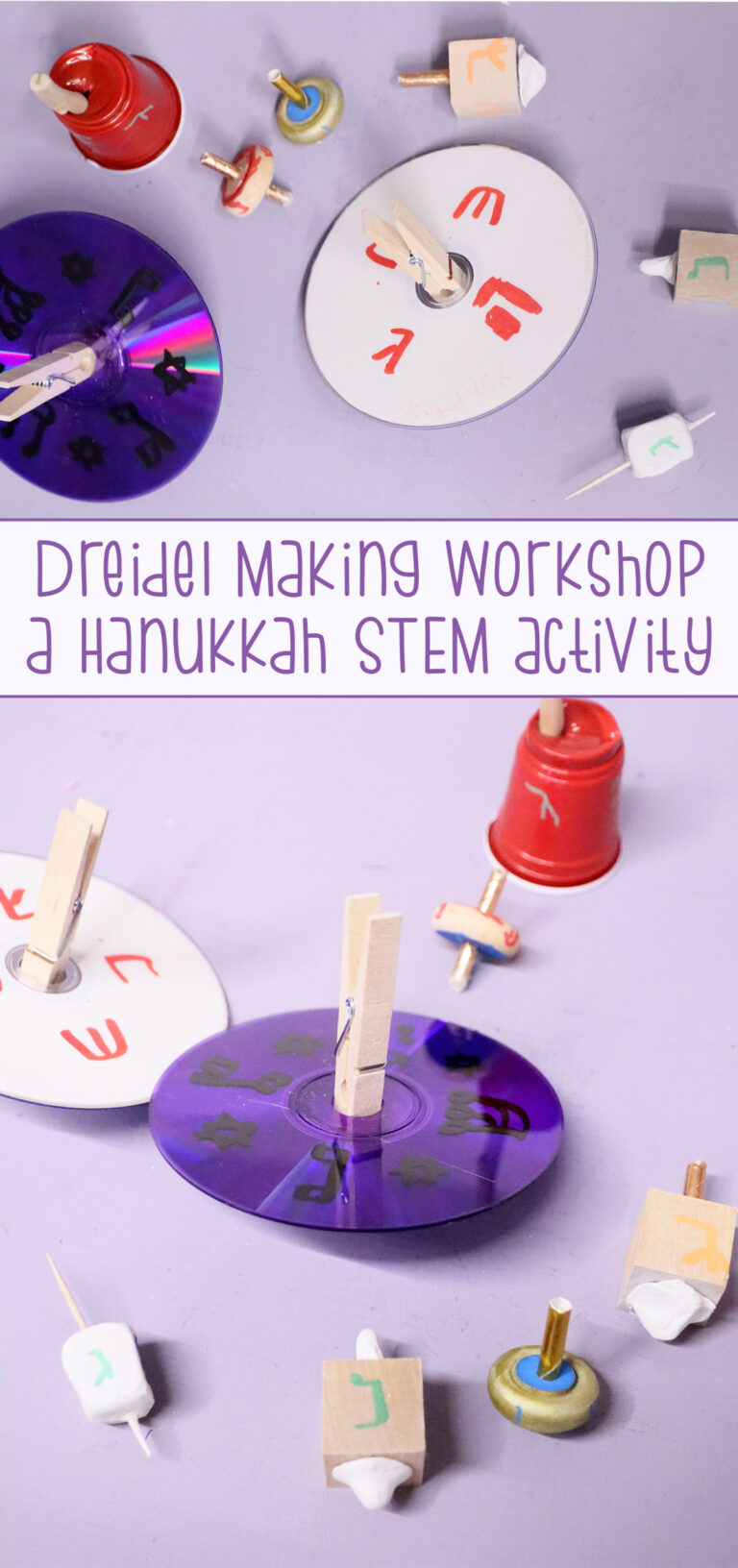 Hanukkah STEM Challenge - Dreidel Making Workshop
