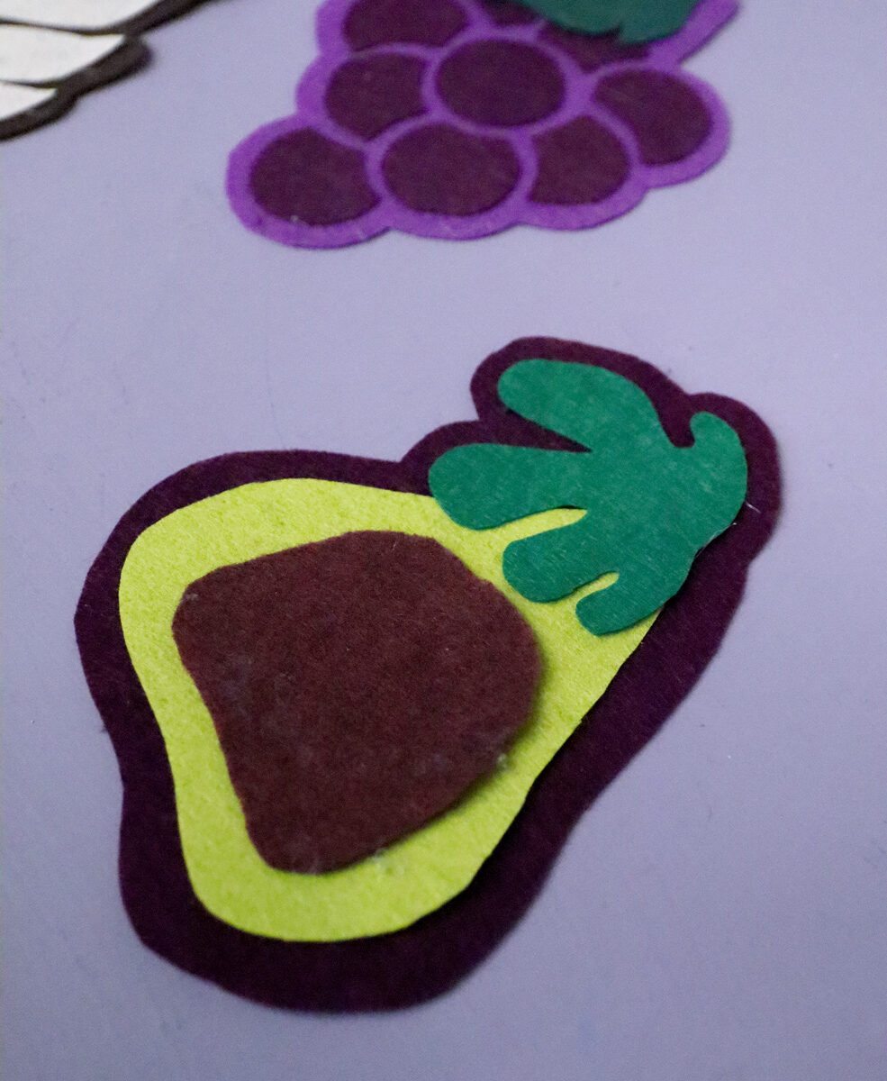 Felt Shivat Haminim Template - DIY Garland - Jewish Moms & Crafters