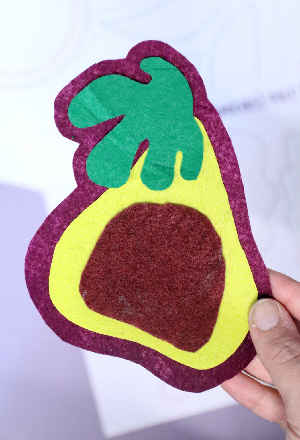 Felt Shivat Haminim Template - DIY Garland - Jewish Moms & Crafters
