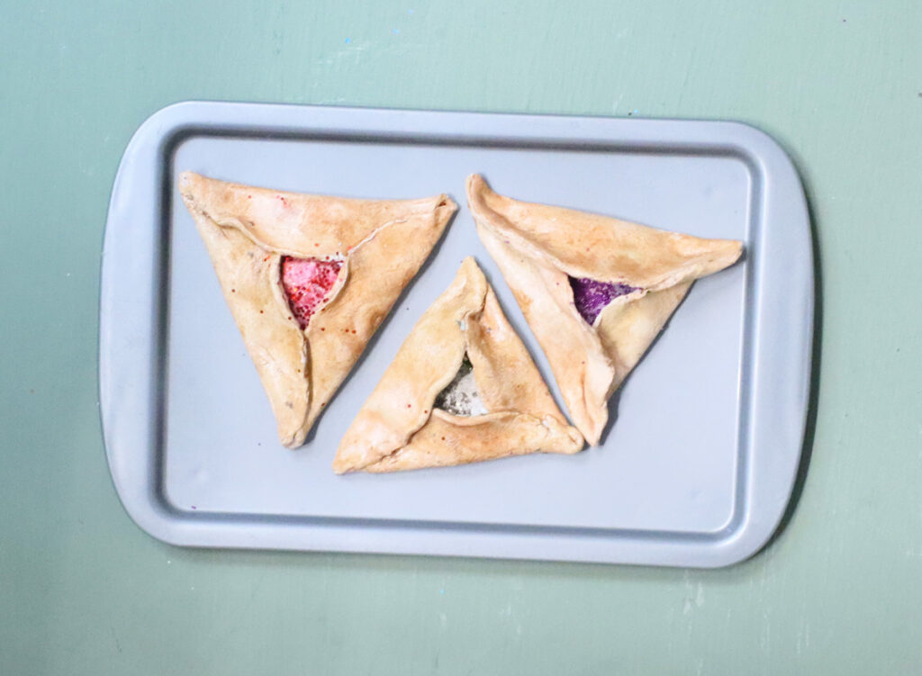 How to Make Clay Hamantaschen from Air Dry Clay - Jewish Moms & Crafters